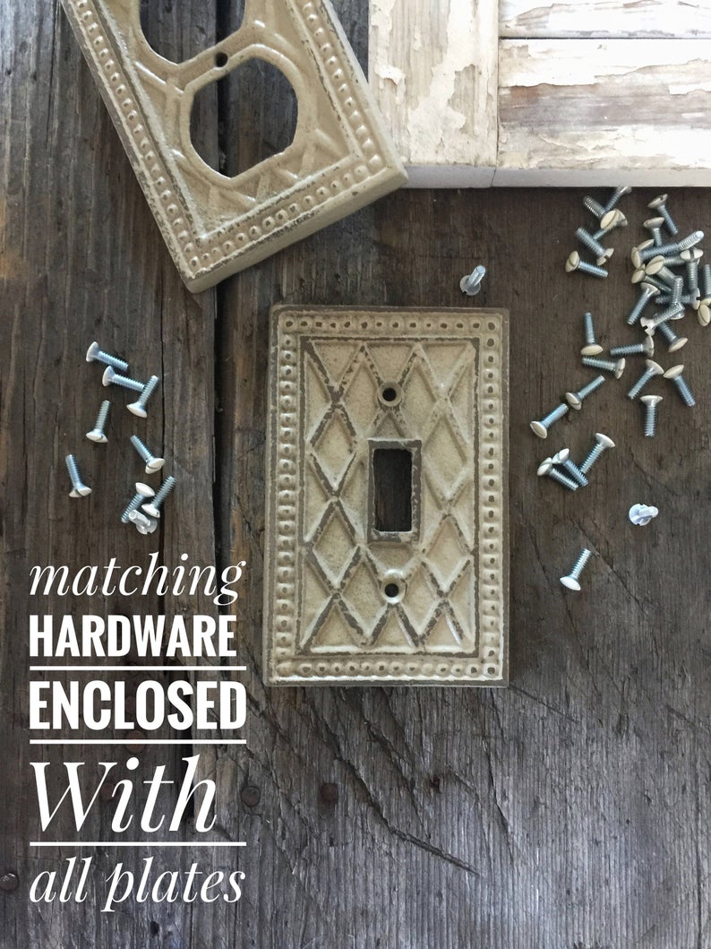 Simple Switch Plates – Farmhouse Iron Co